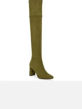Jeffrey Campbell | Shoes | Jeffrey Campbell Olive Green Suede Over The ...